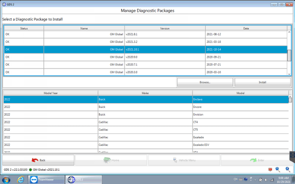 GM MDI Scanner GM Diagnostic Tool support Online Programming V2022.07 GDS2