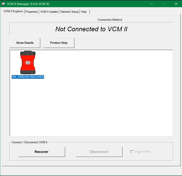 Suzuki SDT2 Software support VCM2