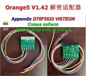 OEM Orange5 MCU Programmer with Full adapters ,V1.42 Orange 5 Full Licenses