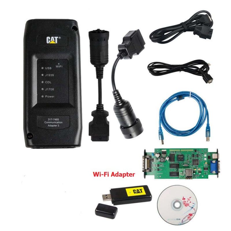 Caterpillar ET3 CAT3 Adapter &CAT Communications Adapter III 2019A 317-7485