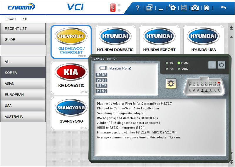 Vgate vLinker FS Ford Diagnostic Cable,Passthru FORScan Scanner