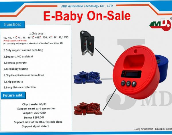 JMD EBaby Chip Cloner,E-Baby Key programmer for 4C,4D,46