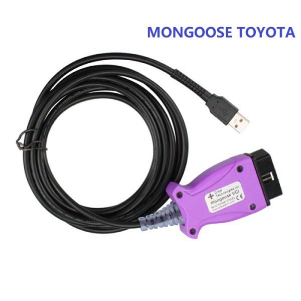 Mongoose Toyota Cable ,MFC Mongoose VCI Techstream V16.10.016
