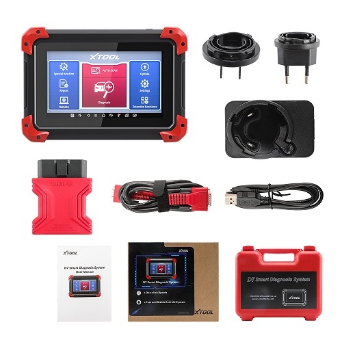 XTOOL D8 Scan Tool support Bi-directional control and ECU Coding,XTOOL D7