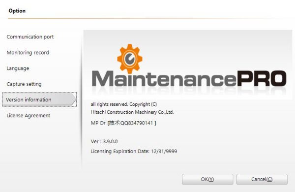 Hitachi MPDR v3.9 Diagnostic Kit,Latest 2021 Hitachi Excavator Tester