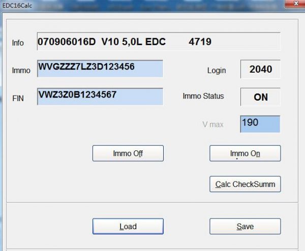 IMMOFF17 EDC17 MED17 IMMO Disabler,IMMOFF17 V2.1162 download