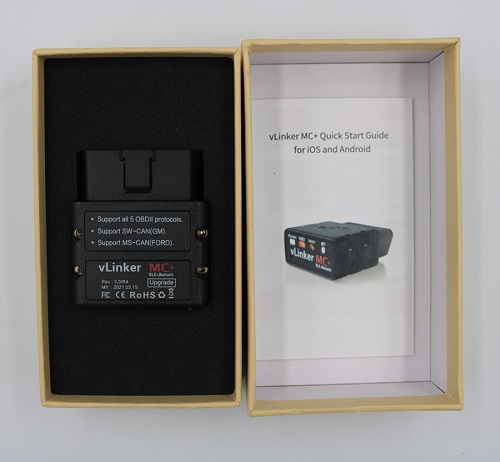 Vgate vLinker MC OBD2 Scanner Support GMLAN and MS-CAN