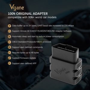 Vgate vLinker MC OBD2 Scanner Support GMLAN and MS-CAN