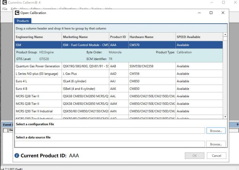 Cummins Calterm software v4.7.1 +Metafiles +Keygen,Newest V5.16