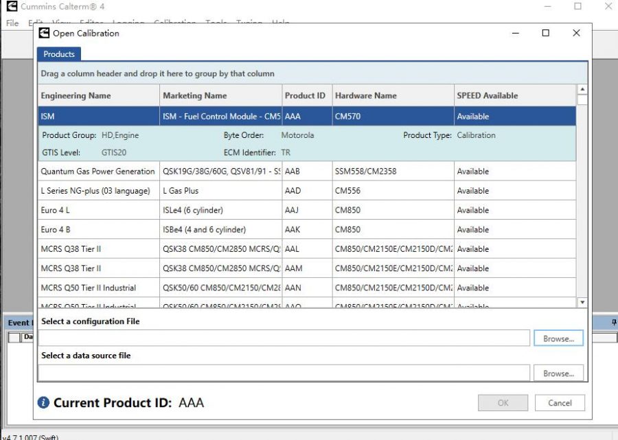 Cummins Calterm software,Calterm v4.7.1 +Metafiles +Keygen