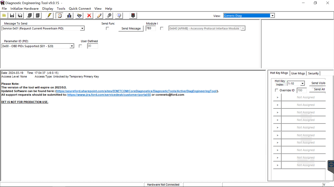 Rotunda Ford VCM3 Diagnostic Kit&1:1 Clone VCM3 VCI IDS V130.08