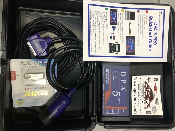 DPA5 Pro Truck scanner ,Dearborn Protocol Adapter 5 RP1210/J2534 pass-thru