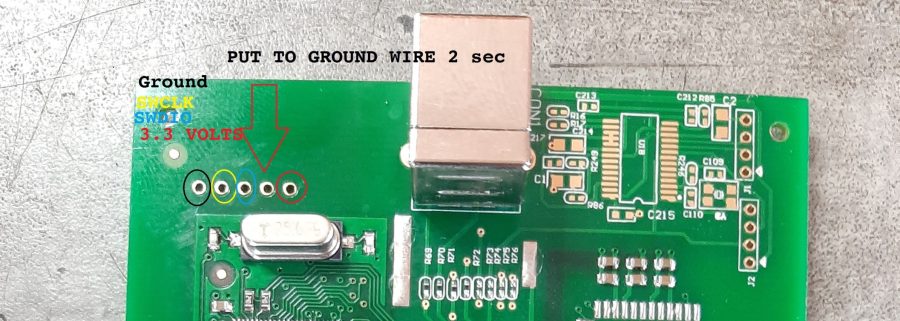 SM2 PRO Flash firmware with ST-Link